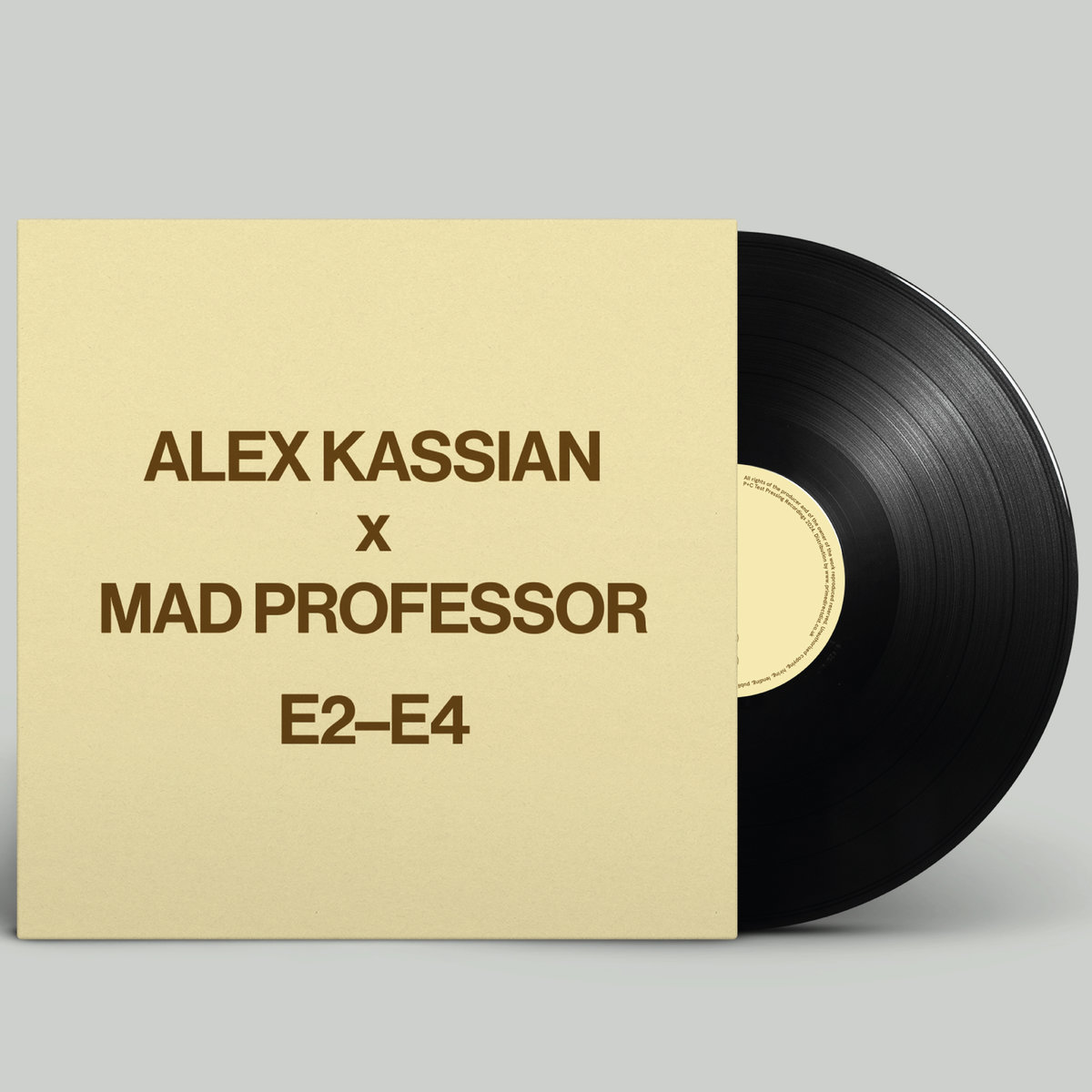 Alex Kassian X Mad Professor ‘E2–E4’ — Test Pressing Recordings